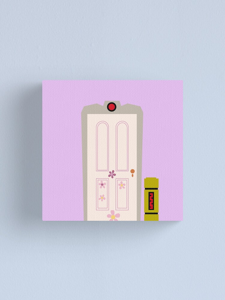 Lienzo «Monsters, Inc. Puerta - Boo» de Chatot | Redbubble