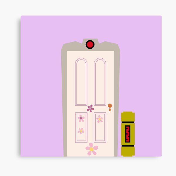 Lienzo «Monsters, Inc. Puerta - Boo» de Chatot | Redbubble