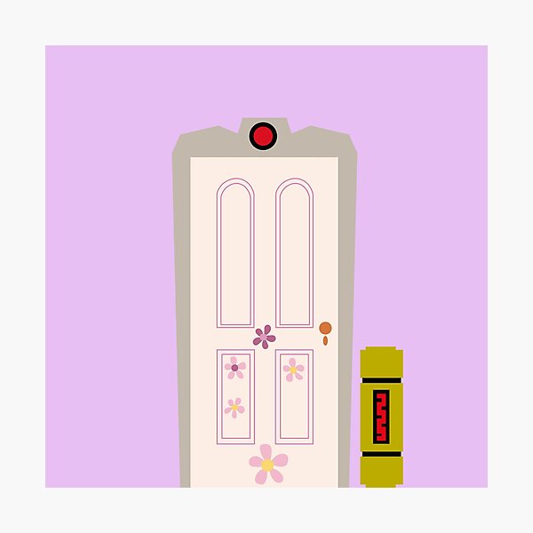 Lámina fotográfica «Monsters, Inc. Puerta - Boo» de Chatot | Redbubble