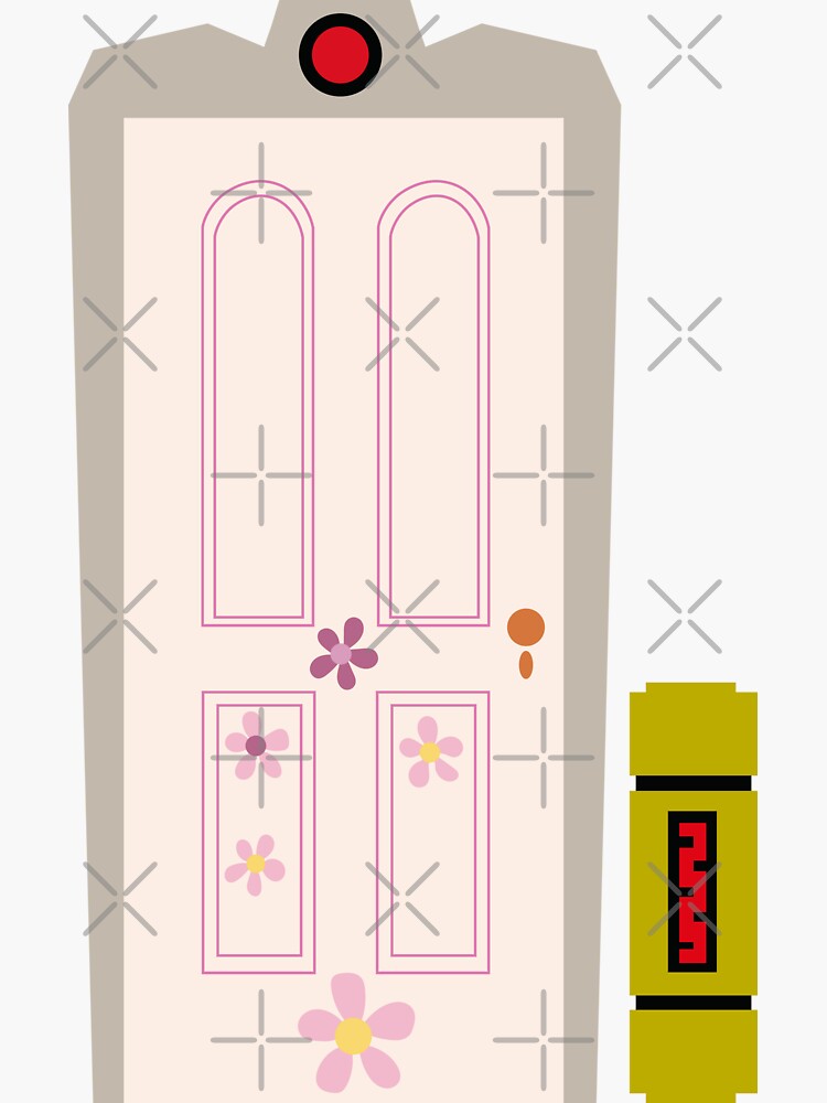"Monsters, Inc. Door - Boo" Sticker by Chatot | Redbubble
