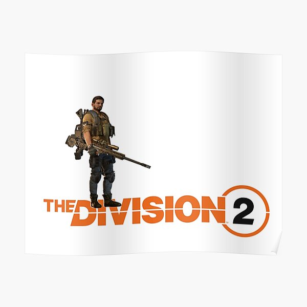 "Tom Clancy's The Division 2" Poster by Frnck | Redbubble