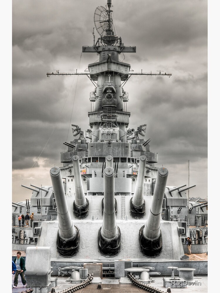 "USS Alabama" Poster by RayDevlin | Redbubble