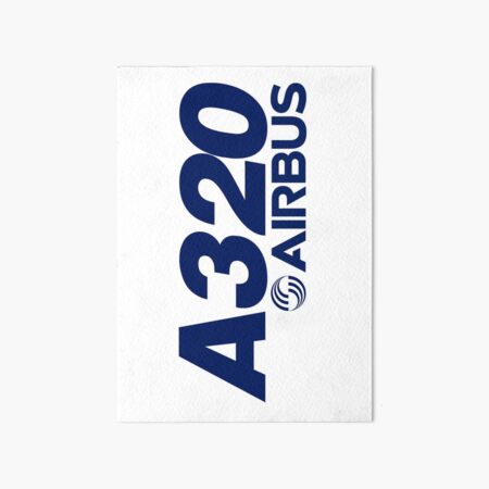 "Airbus A320 Logo" Art Board Print for Sale by magazinecombate | Redbubble