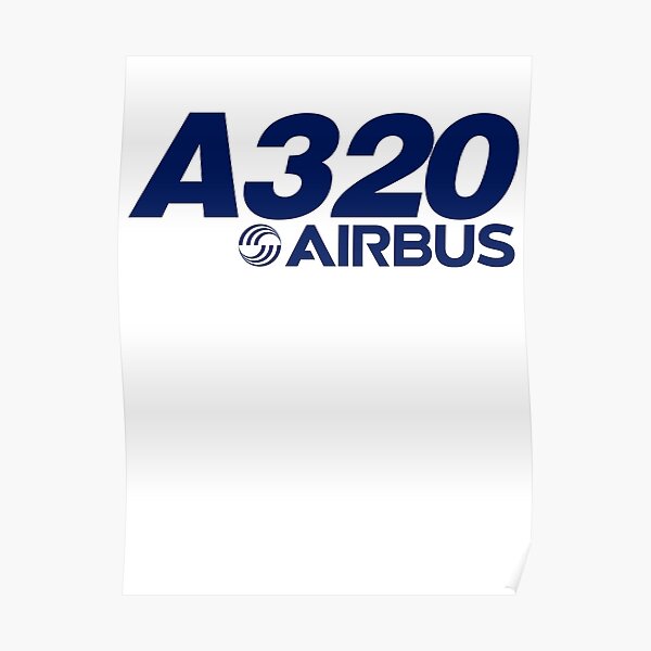 Póster «Logotipo de Airbus A320» de magazinecombate | Redbubble