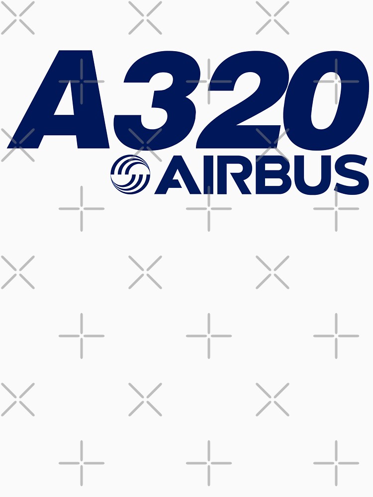 "Airbus A320 Logo" T-shirt for Sale by magazinecombate | Redbubble ...