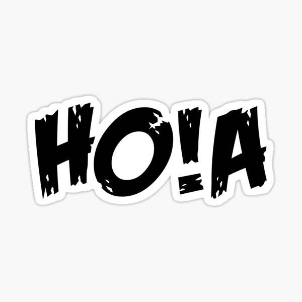 "Say hello" Sticker for Sale by mcmamac | Redbubble
