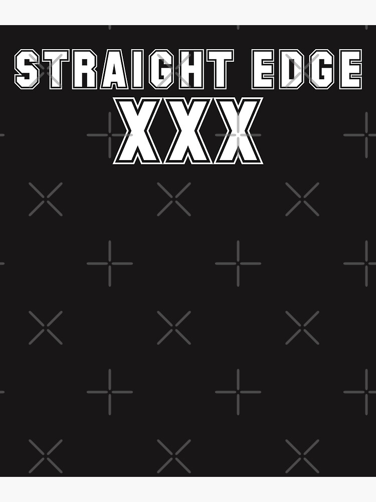 "Gerade Kante XXX" Poster von HiddenStar02 | Redbubble