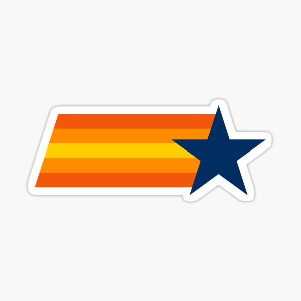 "Stros Shooting Star, White" Sticker by SaturdayAC | Redbubble