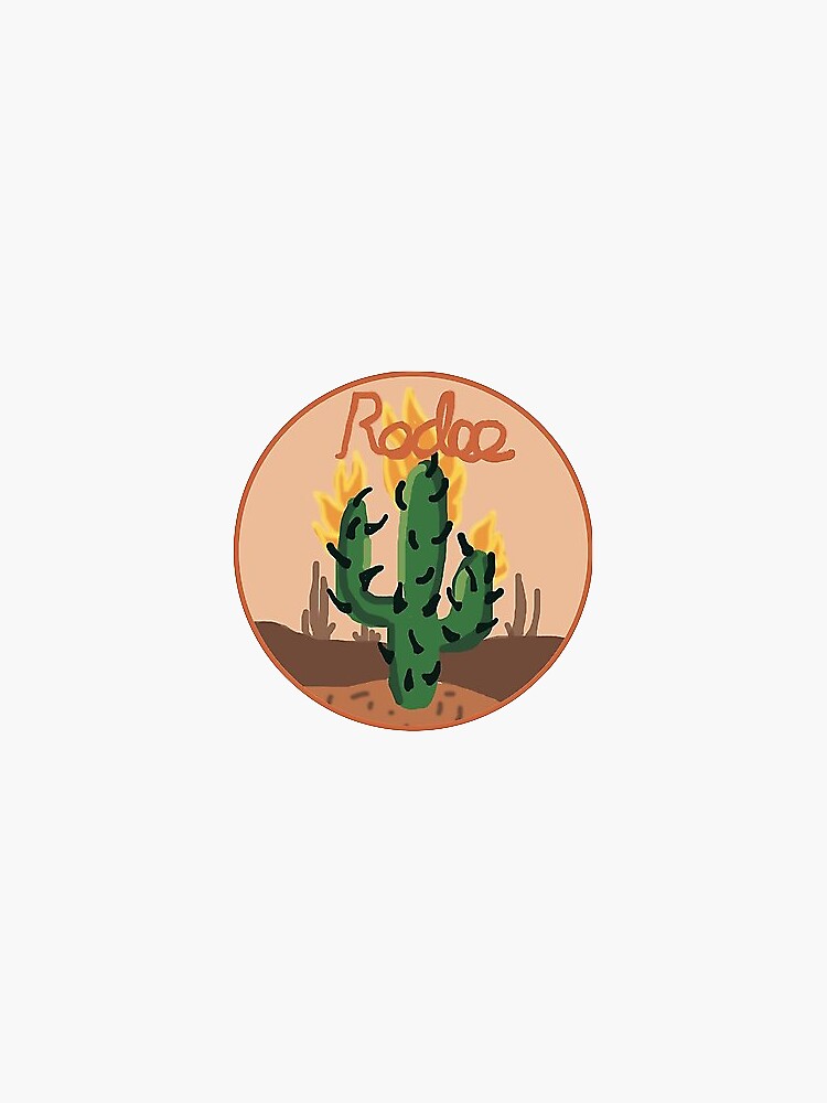 "rodeo logo sticker" Sticker for Sale by ashleyoheb | Redbubble