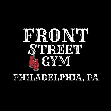 "Front Street Gym" Sticker for Sale by FantasySkyArt | Redbubble