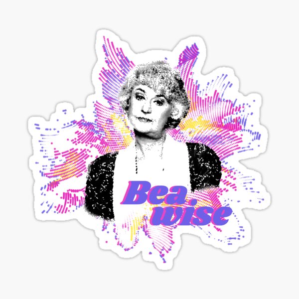 "Bea Real" Sticker for Sale by EverydayDesign | Redbubble
