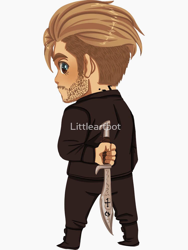 "Jace wayland" Sticker for Sale by Littleartbot | Redbubble