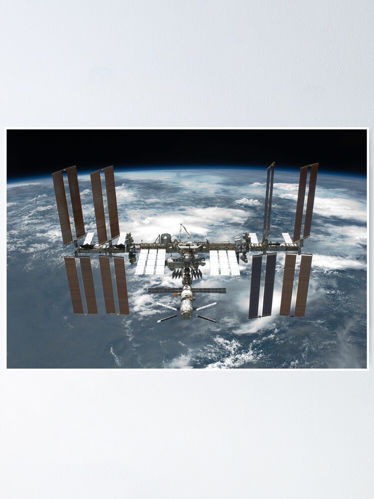 "ISS: International Space Station" Poster for Sale by topower | Redbubble