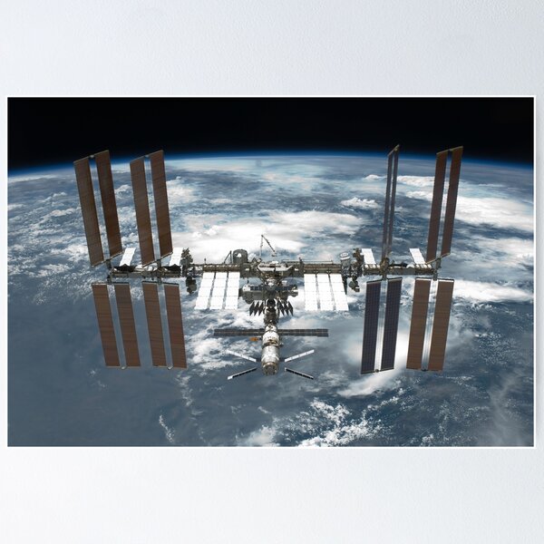"ISS: International Space Station" Poster for Sale by topower | Redbubble
