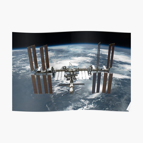 "ISS: International Space Station" Poster for Sale by topower | Redbubble