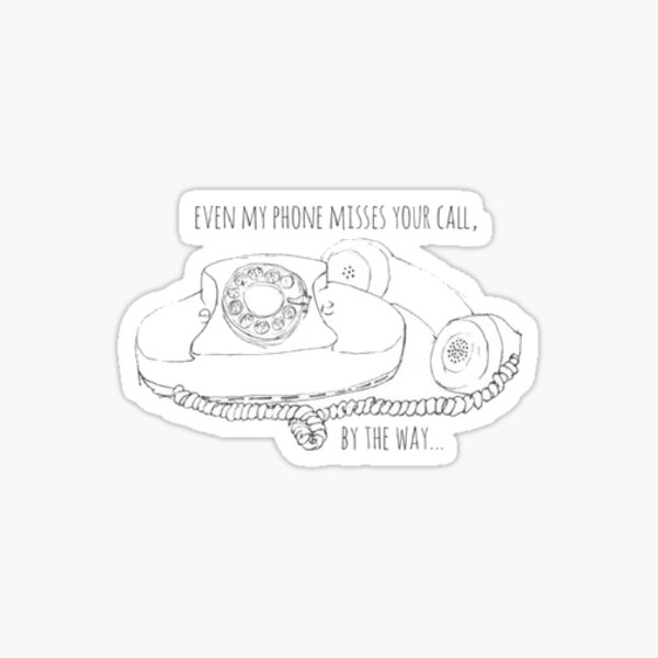 "FTDT lyrics " Sticker for Sale by woahkate | Redbubble