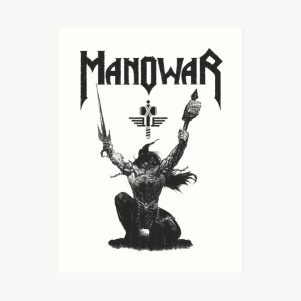 Manowar Art Prints | Redbubble