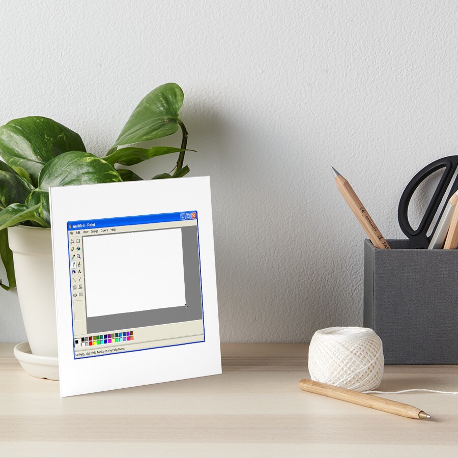 "MS Paint Windows XP" Art Print for Sale by Jaz Designs | Redbubble