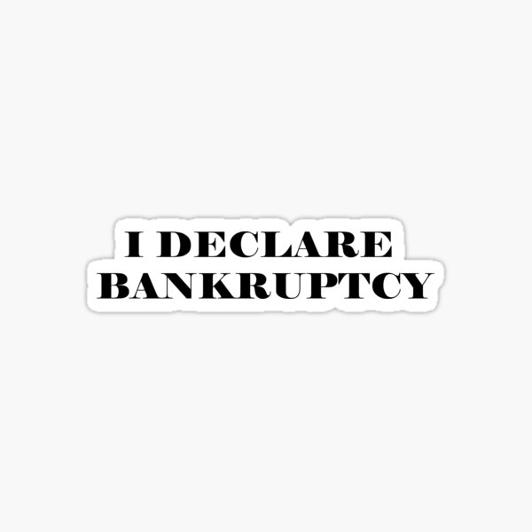"I declare bankruptcy - Michael Scott - the Office (US)" Sticker for ...