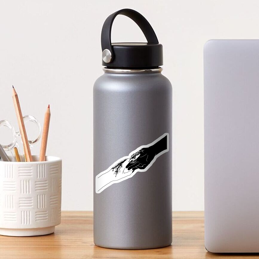 "Venom Hands touching " Sticker for Sale by RoyaleBlue | Redbubble