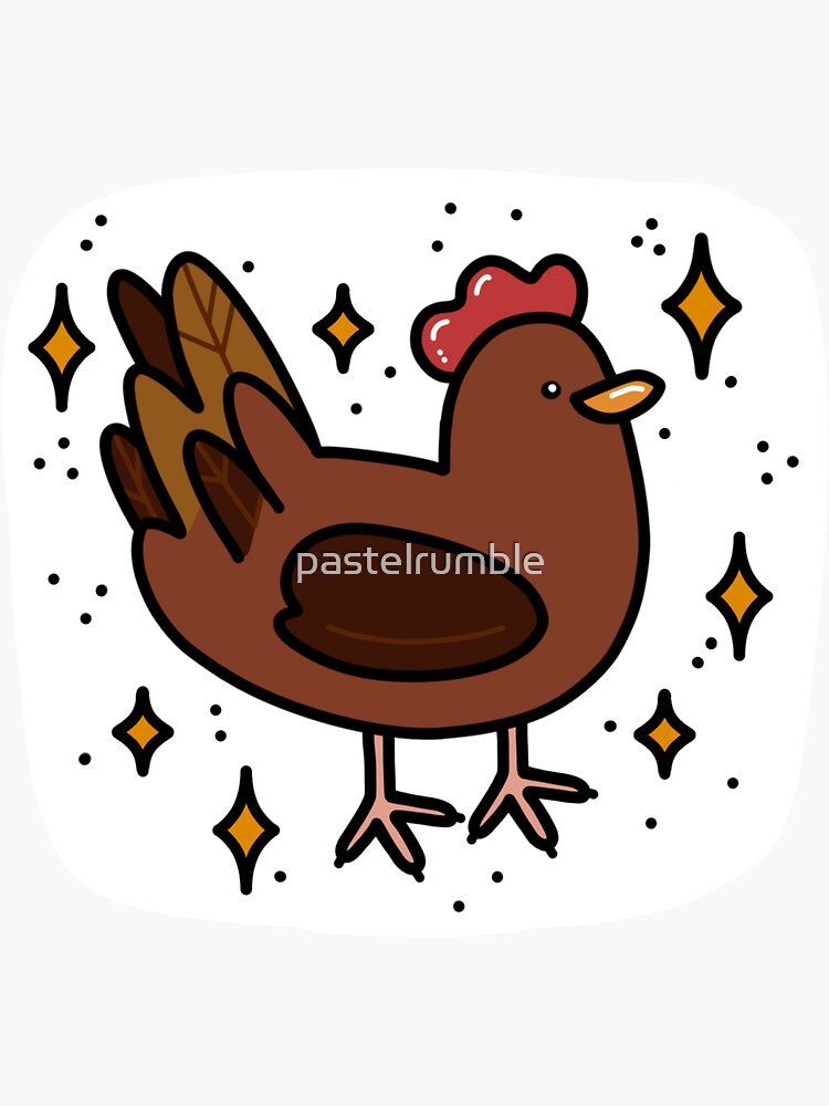 "Chimkin " Sticker for Sale by pastelrumble | Redbubble