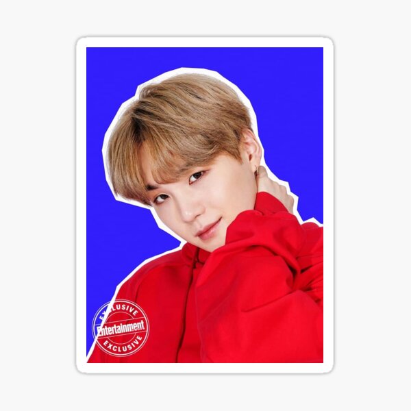 "Min Yoongi " Sticker by HashbrownQueen | Redbubble