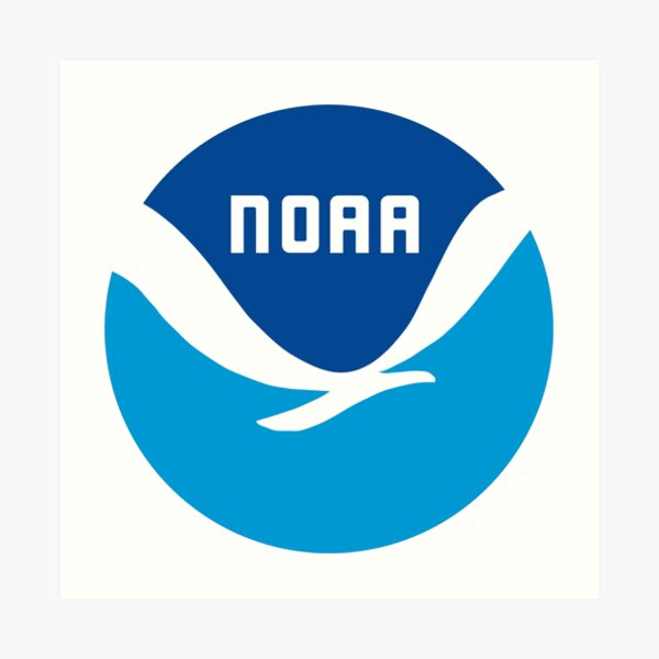 "NOAA Logo" Art Print for Sale by Spacestuffplus | Redbubble