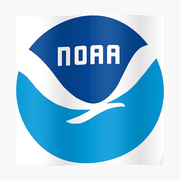"NOAA Logo" Poster by Spacestuffplus | Redbubble