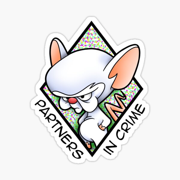 Pinky And The Brain Stickers | Redbubble