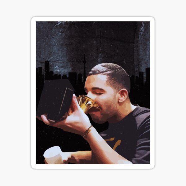 "Drizzy" Sticker for Sale by NataliaAndrea | Redbubble