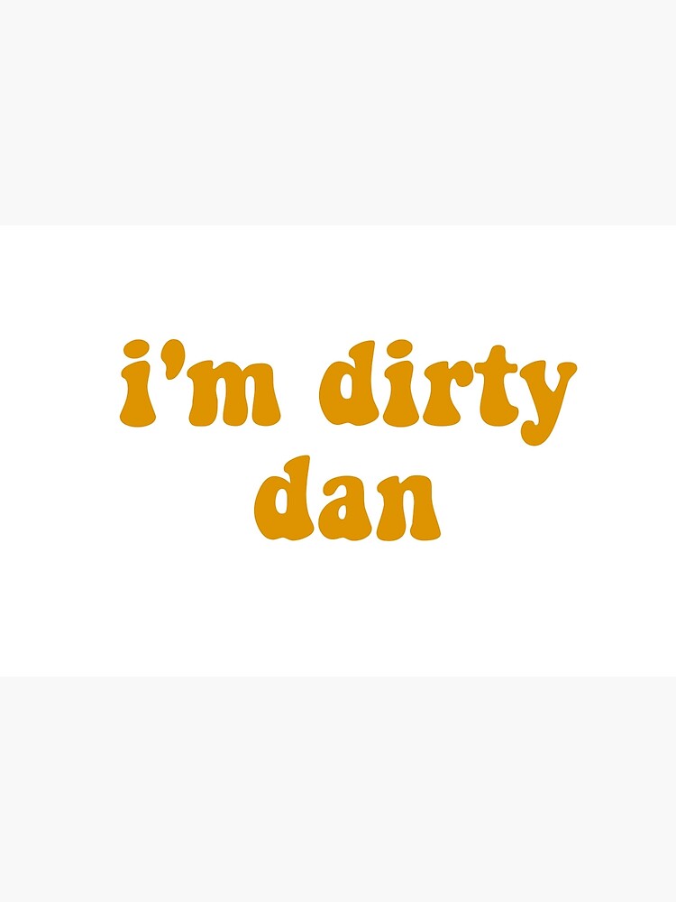 "Spongebob Dirty Dan Sticker" Art Print by karaherrlich | Redbubble