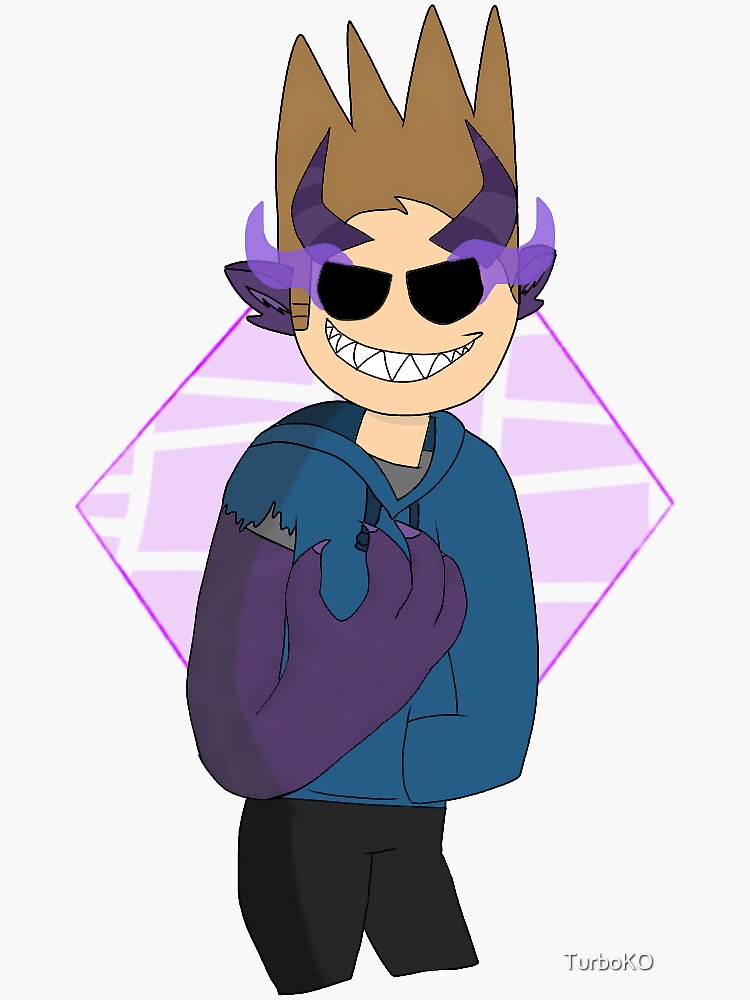 Monster Tom Eddsworld Sticker For Sale By Turboko Redbubble