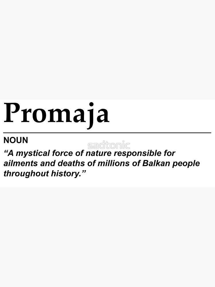 "BEWARE THE PROMAJA" Sticker for Sale by sadtonic | Redbubble