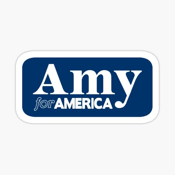 "Klobuchar 2020 Amy For America Election merch" Sticker by potseed21 ...