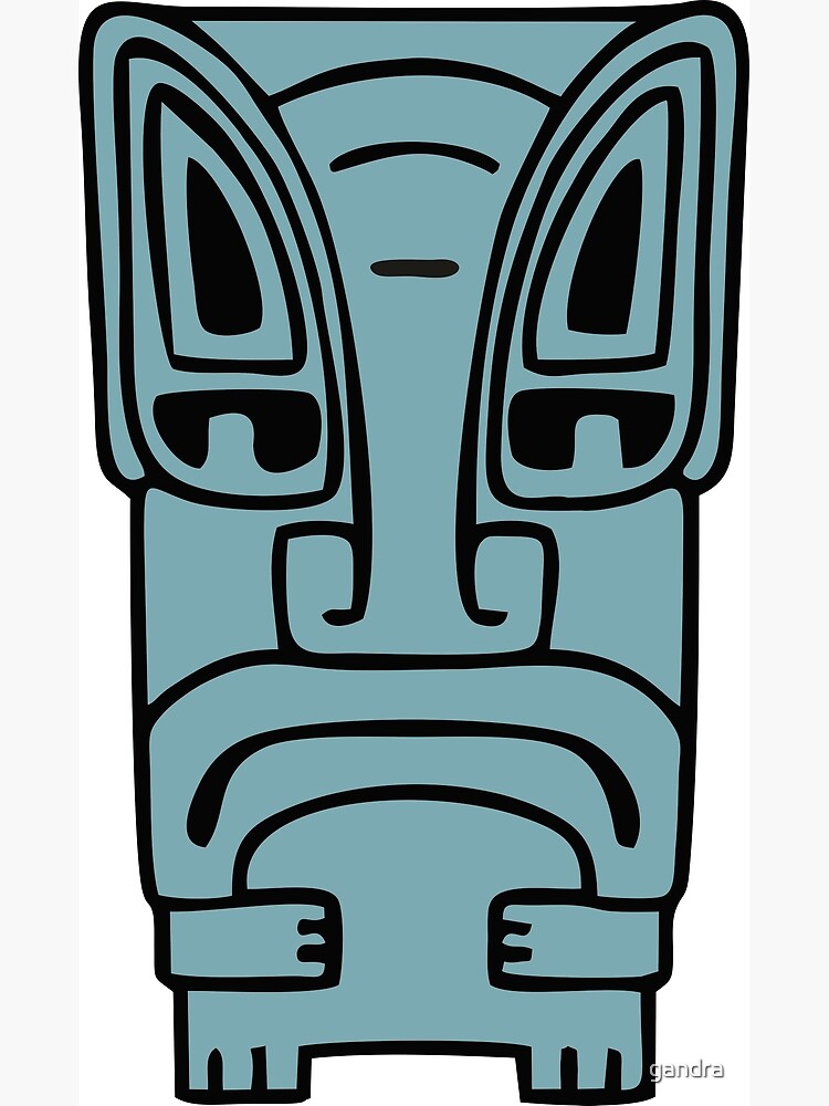 "demons, mask, mayan, aztec, indian" Poster by gandra | Redbubble