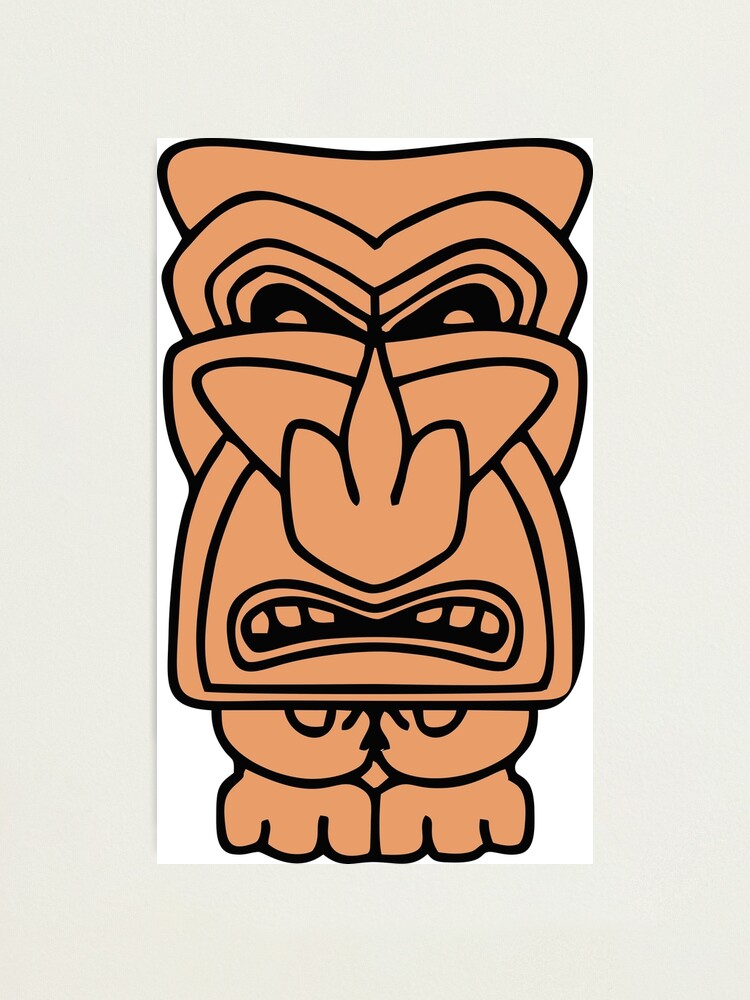 "demons, mask, mayan, aztec, indian" Photographic Print for Sale by ...