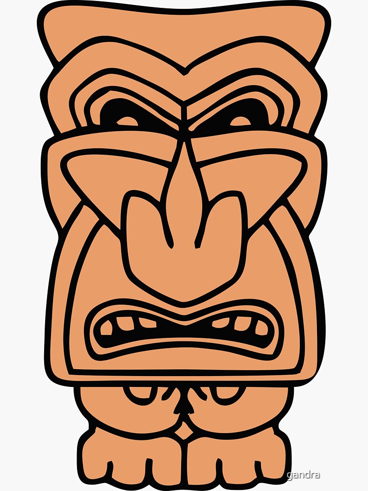 "demons, mask, mayan, aztec, indian" Sticker for Sale by gandra | Redbubble