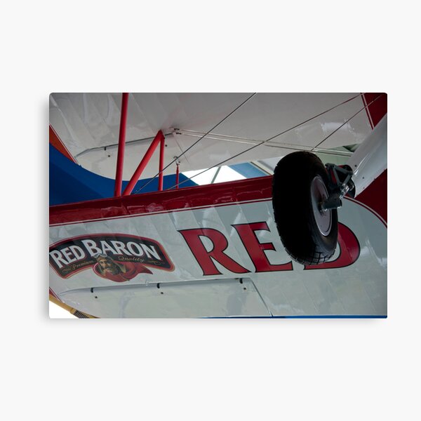 "Red Baron" Canvas Print for Sale by phil decocco | Redbubble