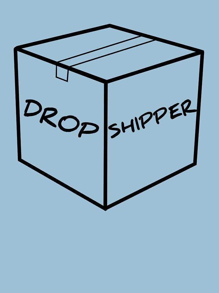 "Drop Shipping Crate Theme" T-shirt for Sale by BlueBase | Redbubble ...