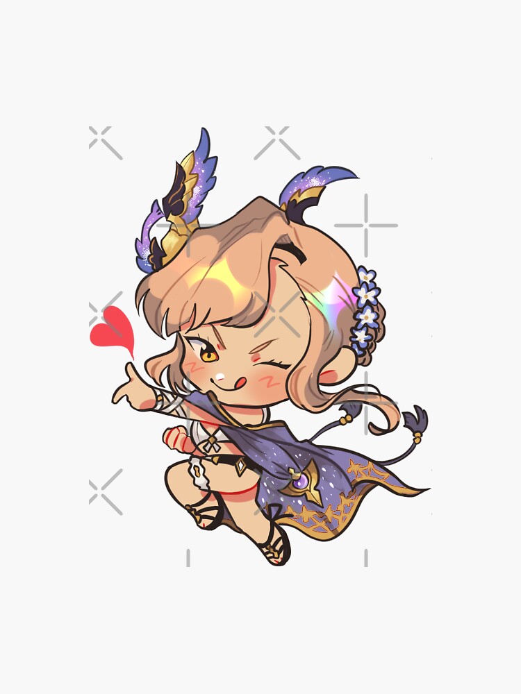 "[GBF] ETERNAL SUMMER - Song" Sticker for Sale by qroken | Redbubble