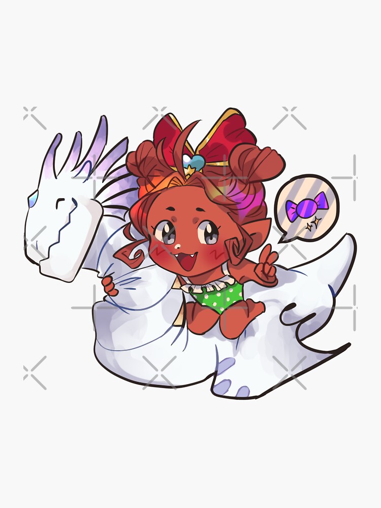 "[GBF] ETERNAL SUMMER - Funf" Sticker for Sale by qroken | Redbubble