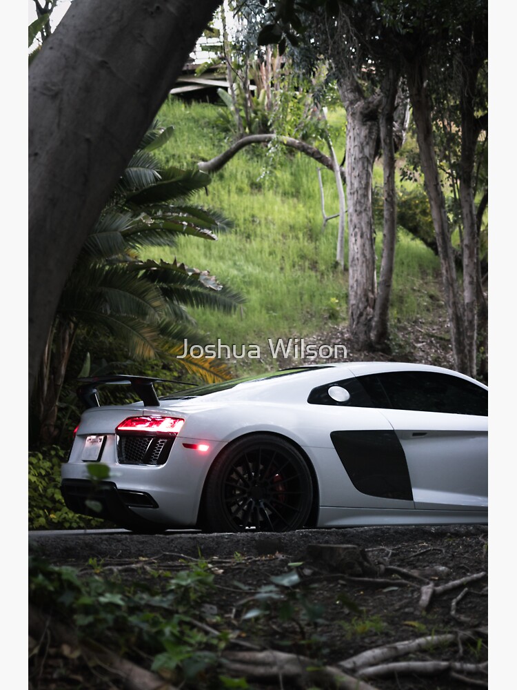 "Audi R8" Sticker for Sale by joshwilson | Redbubble
