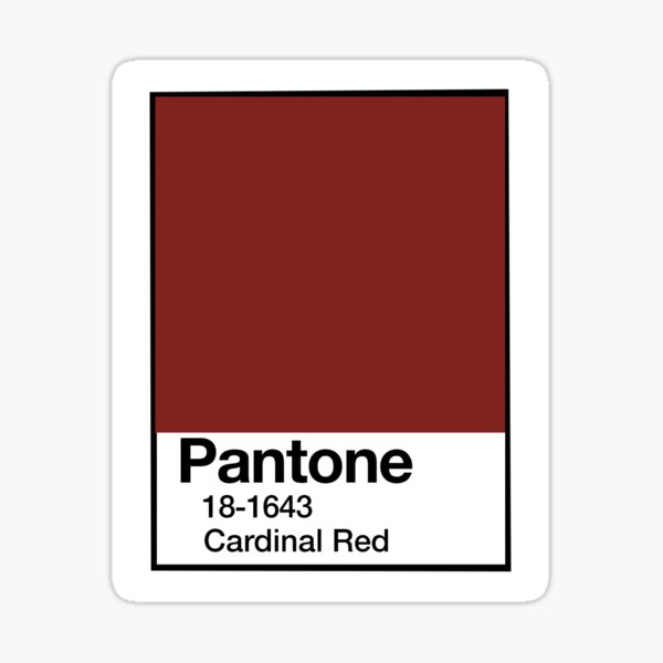 "Stanford Cardinal Red" Sticker for Sale by BellaWay | Redbubble