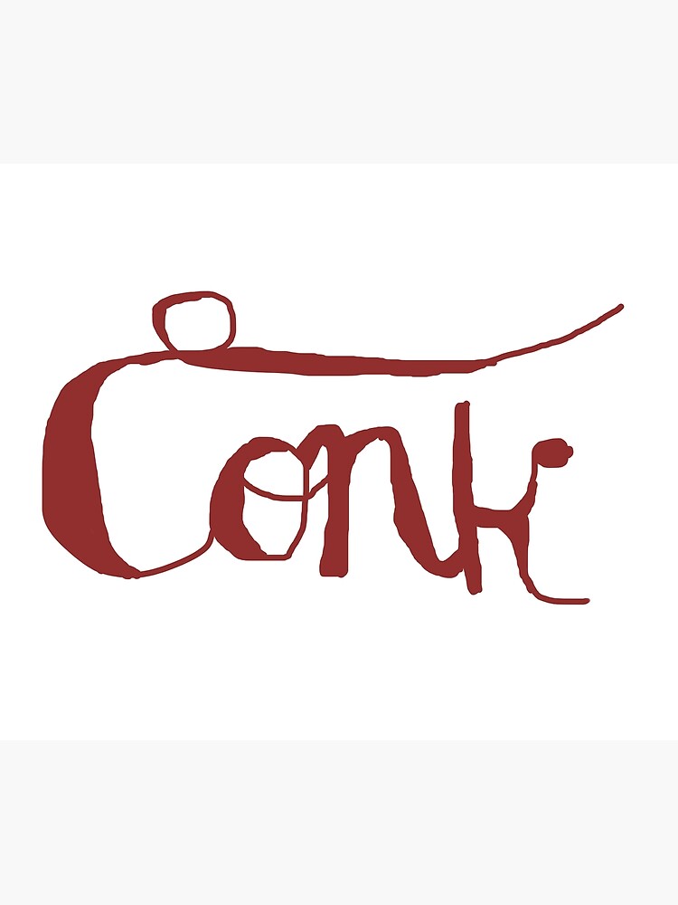 "Conk Logo" Art Print by JamesQuentin | Redbubble