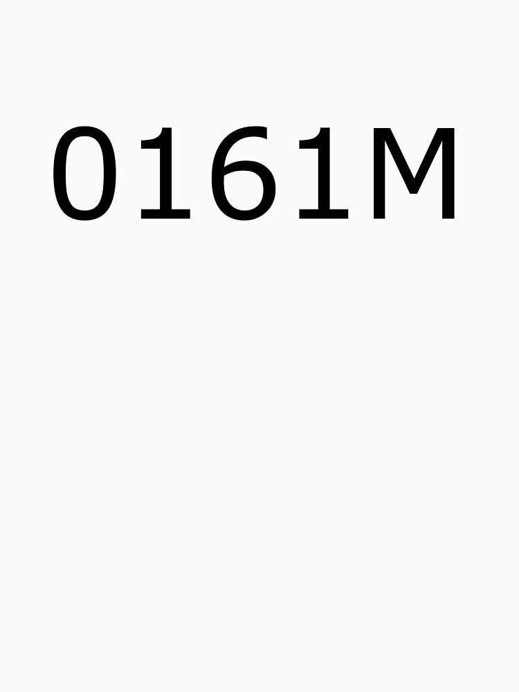 "Bugzy Malone 0161 Manchester" T-shirt for Sale by RighteousOnix ...