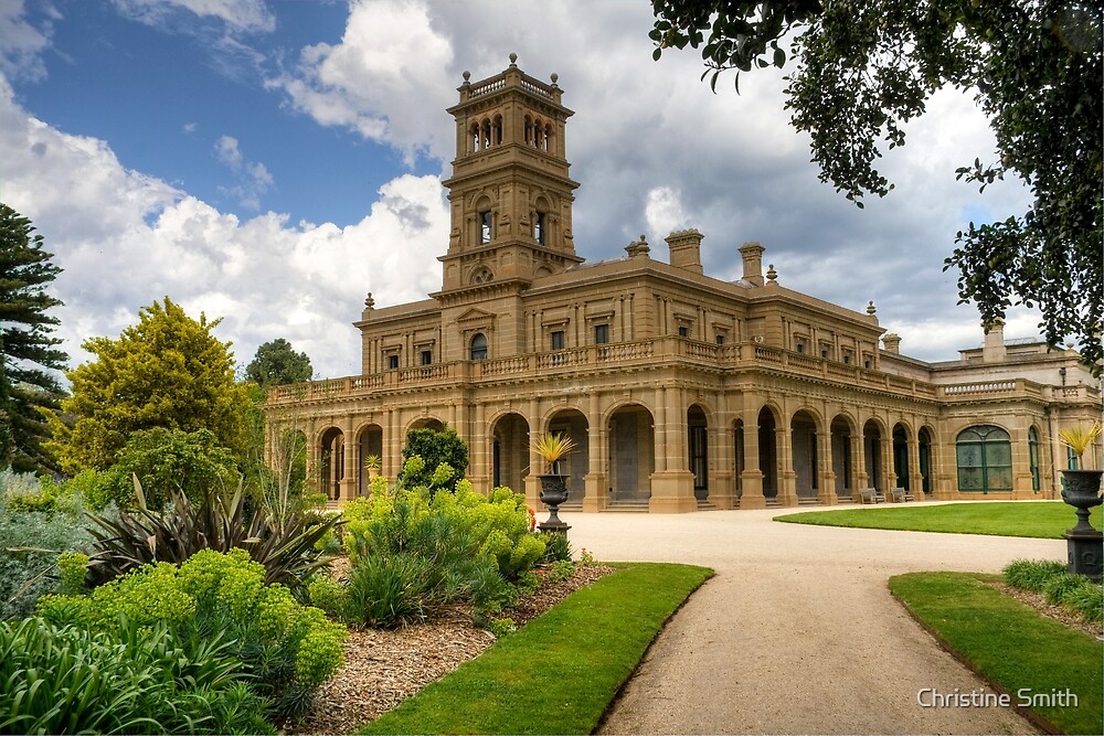 "Werribee Mansion, Victoria" by Christine Smith | Redbubble