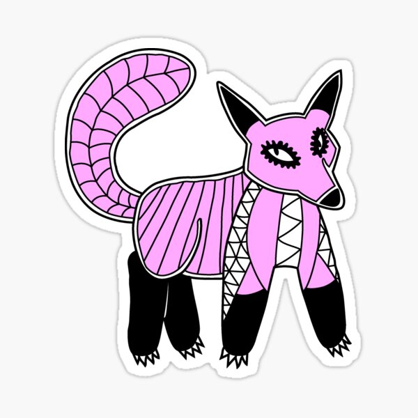"Vermin Tribe Fox 1" Sticker for Sale by PhynVermin | Redbubble