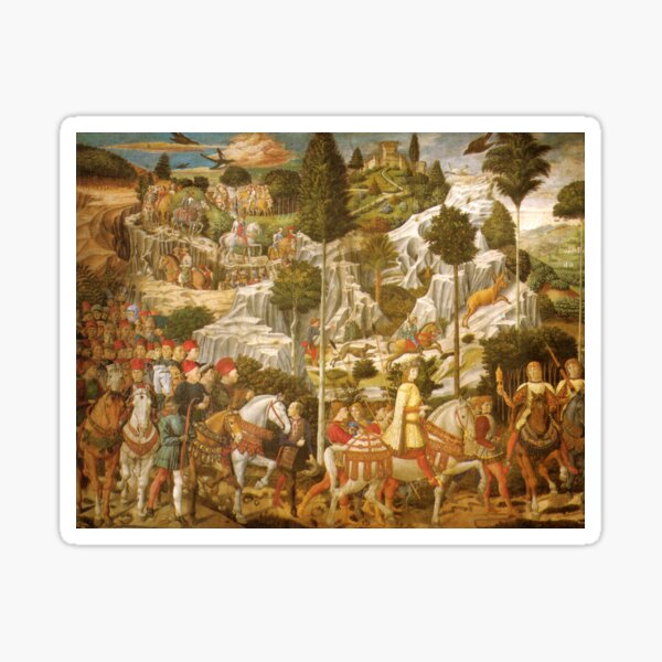 "Cappella dei magi, corteo con lorenzo, piero e giovanni de' medici ...