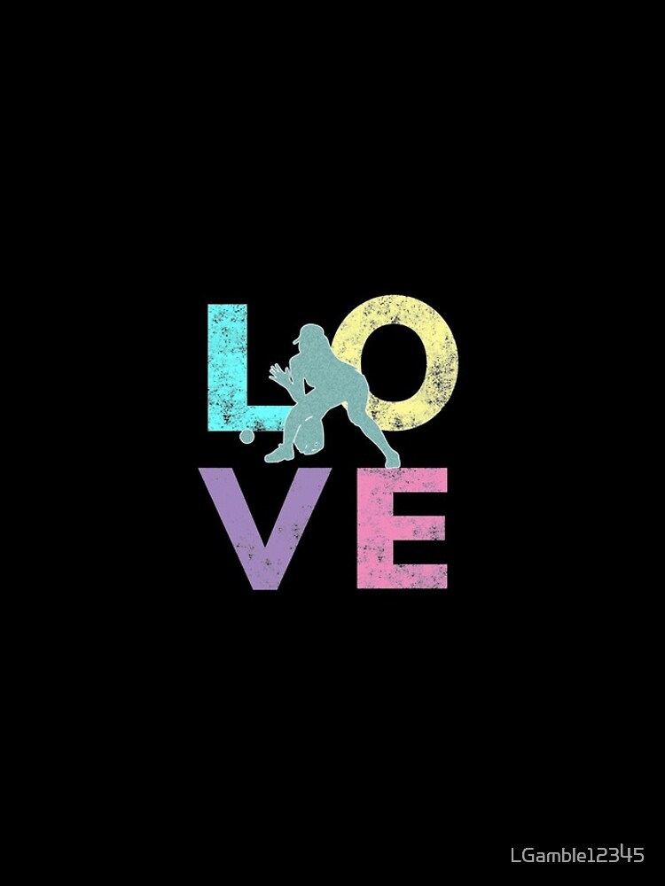 "Awesome Softball LOVE Design for Women & Girls Pitcher & Catchers ...