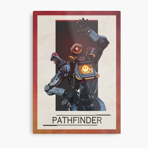 "Apex Legends Pathfinder Border Character Poster" Metal Print by Gemini ...